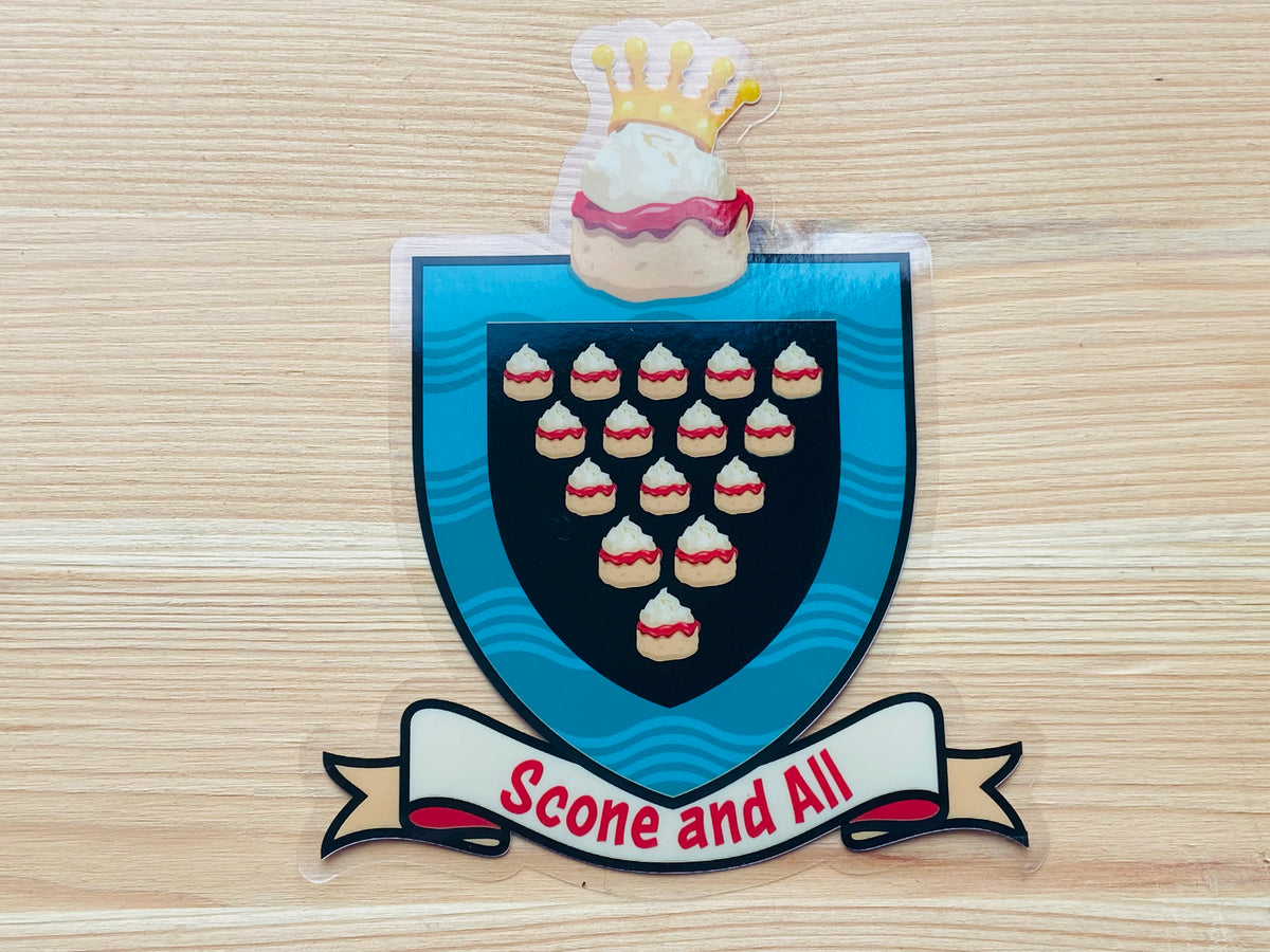 Jam First Scone And All Car Sticker (Window) – Jam First Store