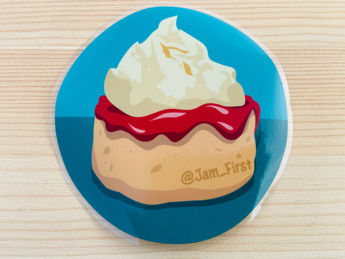 Jam First Logo Car Sticker (Window) – Jam First Store